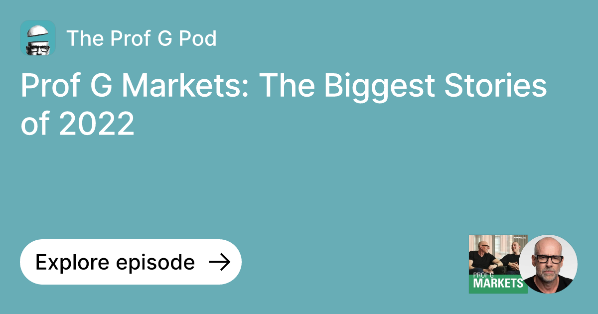 Episode: Prof G Markets: The Biggest Stories of 2022 | Ask The Prof G Pod